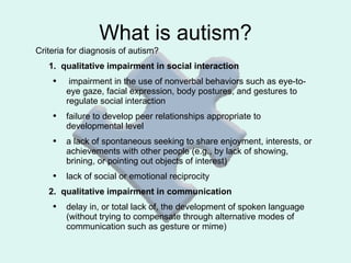 Autism Training Powerpoint | PPT
