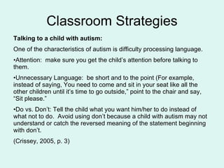 Autism Training Powerpoint | PPT