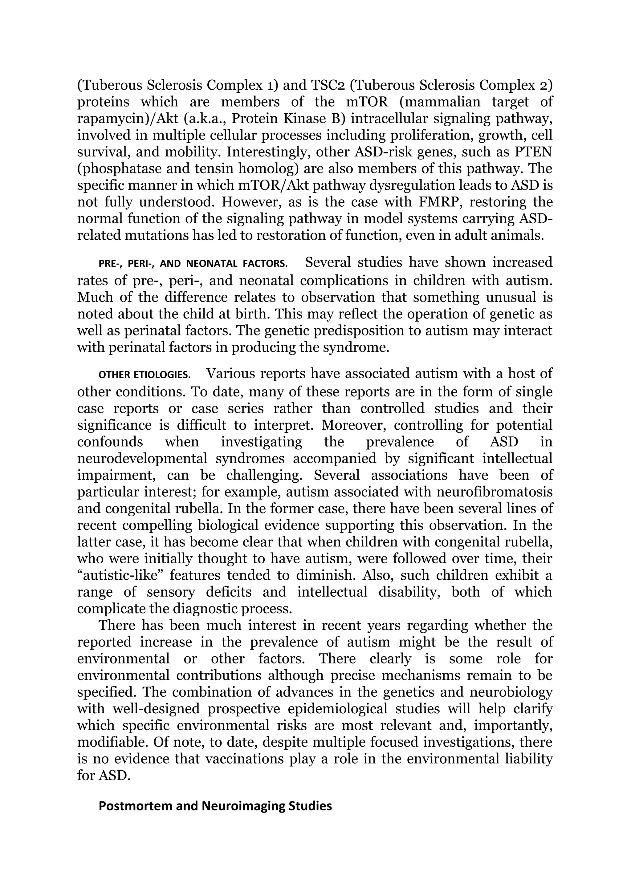 Autism introduction clinical feature dia | PDF