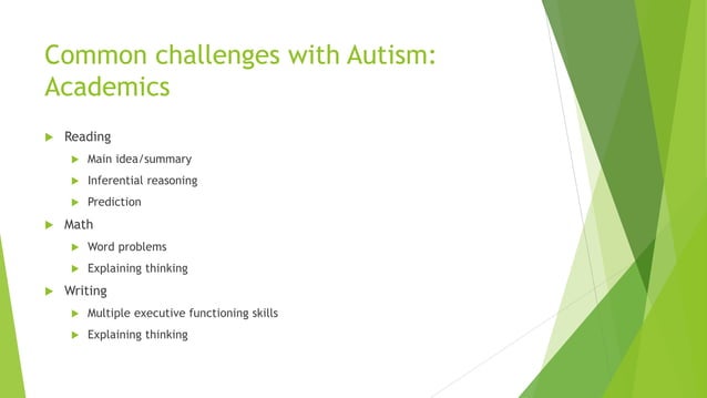 Session #24: Autism 101 Handouts | PDF