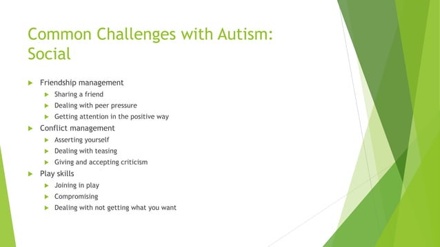 Session #24: Autism 101 Handouts | PDF