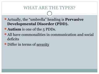 Autism 2 | PPT