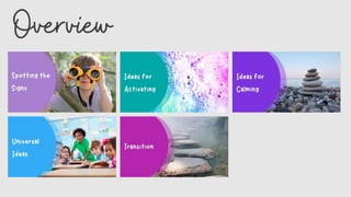 Autism & ADHD- Sensory Regulation in the Classroom | PPTX