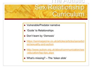 Autism and Sexuality | PPT