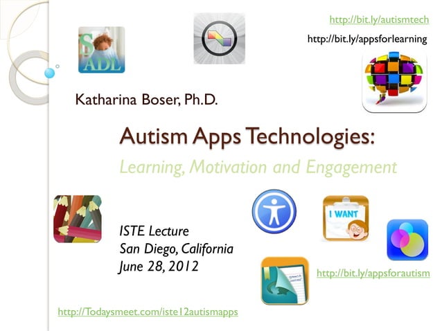 Autism apps.technologies | PPT