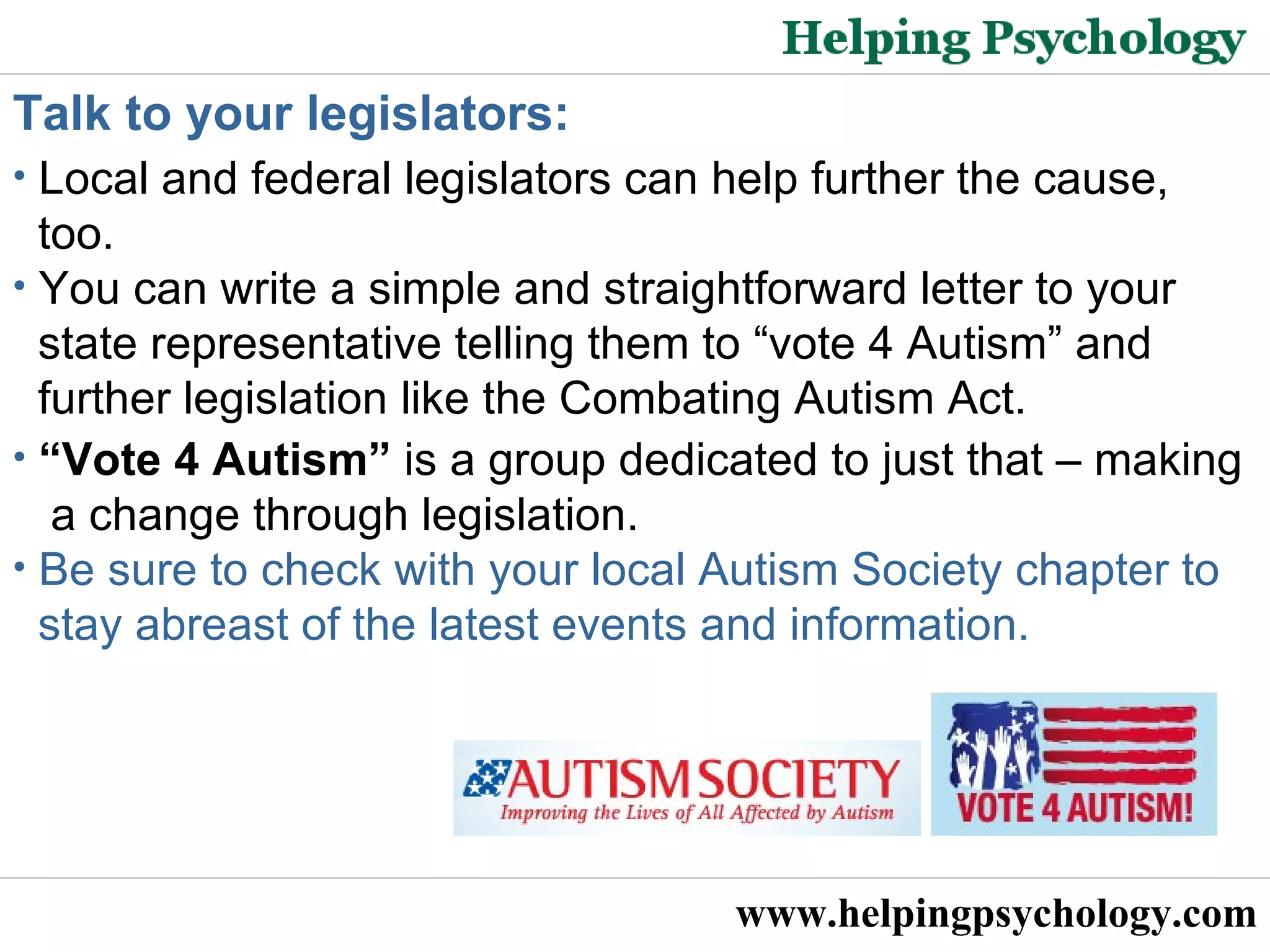 Autism Awareness Month: Make a Difference | PPT
