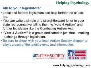 Autism Awareness Month: Make a Difference | PPT