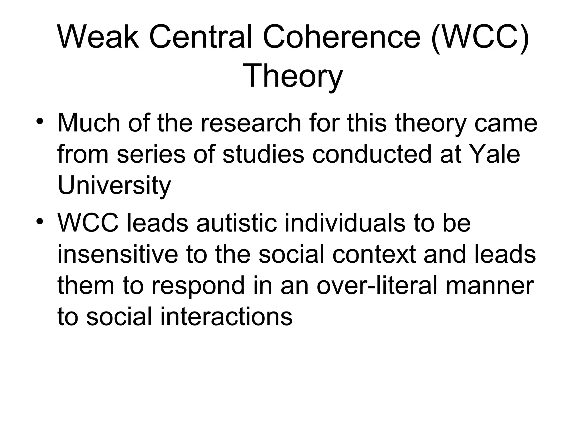 Autism & behavior therapy | PPT