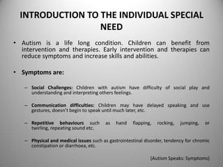 Autism case study | PPTX