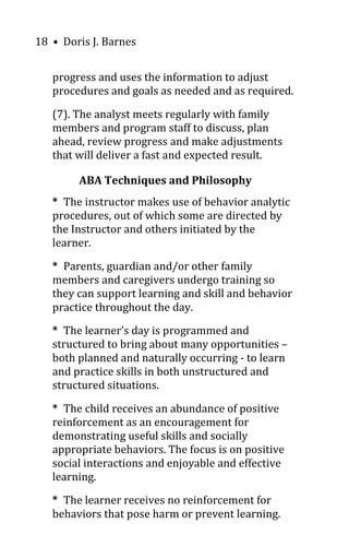 Autism Breakthrough with ABA Method | PDF