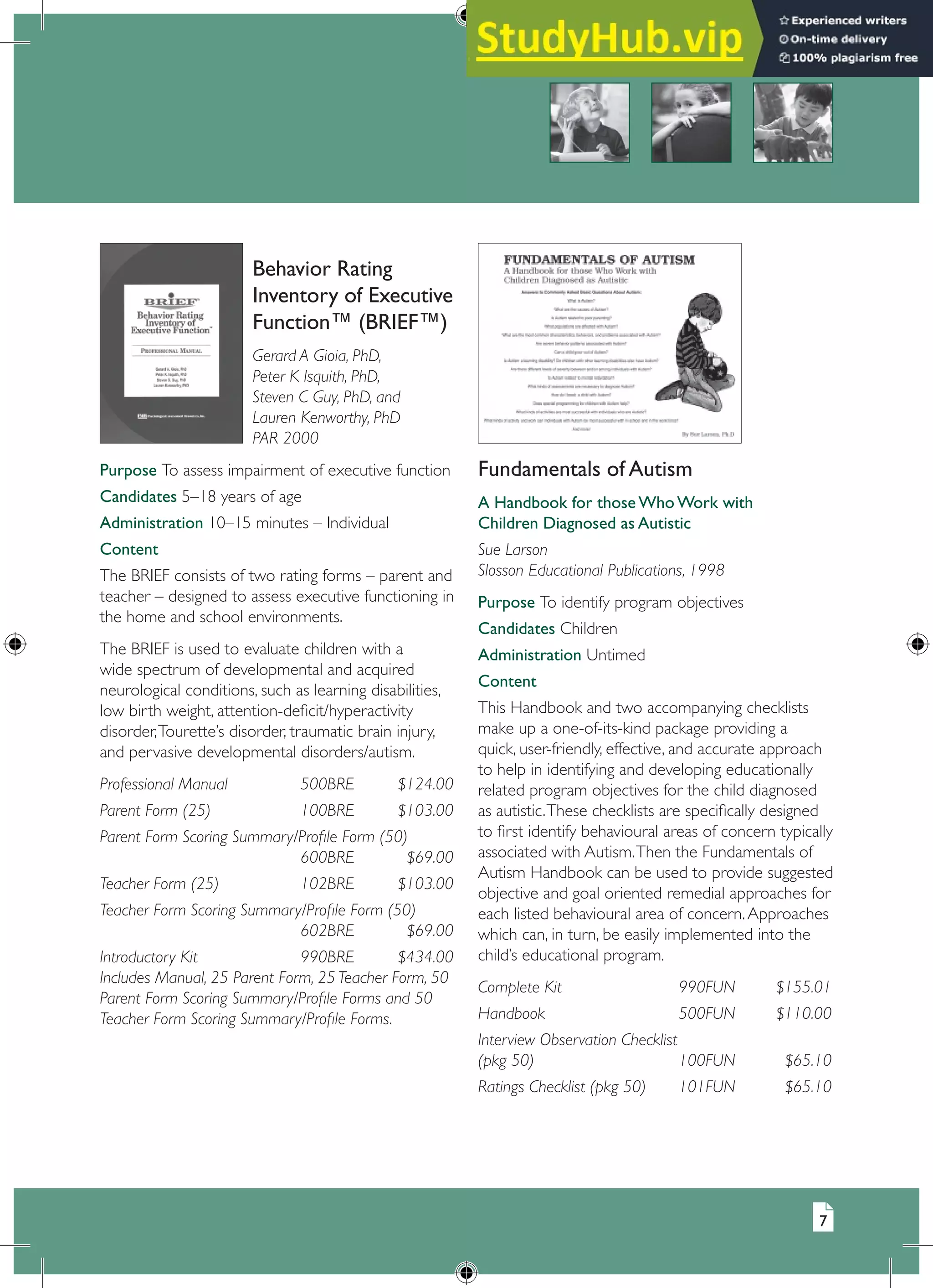 Autism Diagnostic Interview-Revised | PDF
