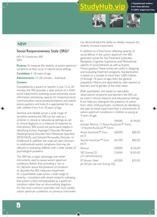 Autism Diagnostic Interview-Revised | PDF