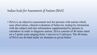 Disease Autism & the spectrum of autism.pptx