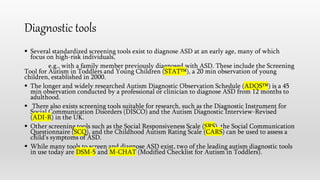 Disease Autism & the spectrum of autism.pptx