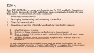 Disease Autism & the spectrum of autism.pptx