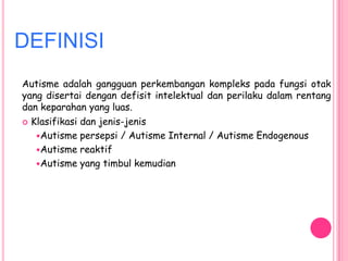 Autisme | PPTX