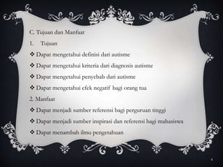 Autisme | PPTX