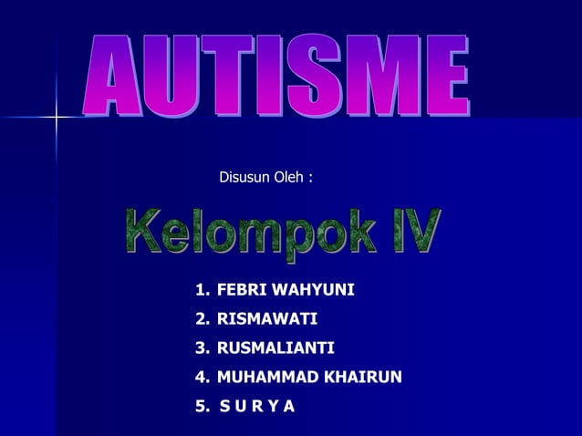 Autisme.ppt