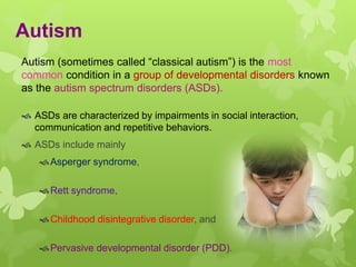 Problem of Autism in children | PPTX