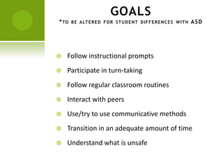 Autism goals and_monitoring2 | PPSX