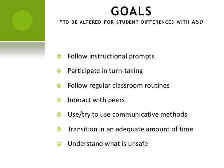 Autism Goals And monitoring2 Autism Goals And monitoring2