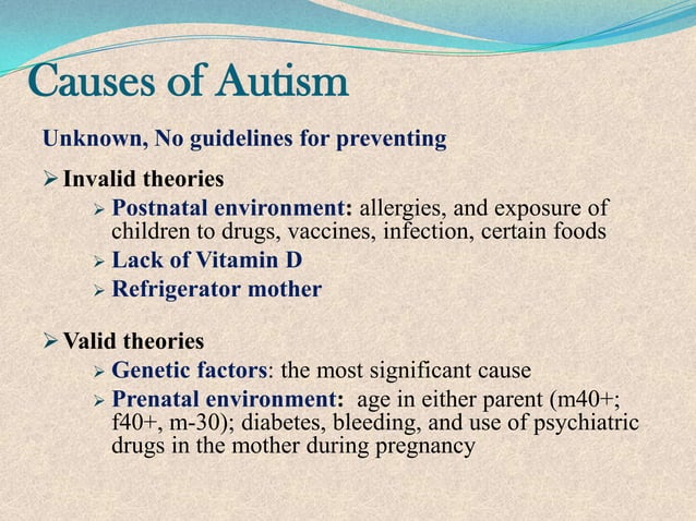 An Introduction to Autism | PPTX | Brain and Nervous System Disorders ...