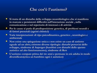 Autismo e strategie_per_l'inclusione | PPT