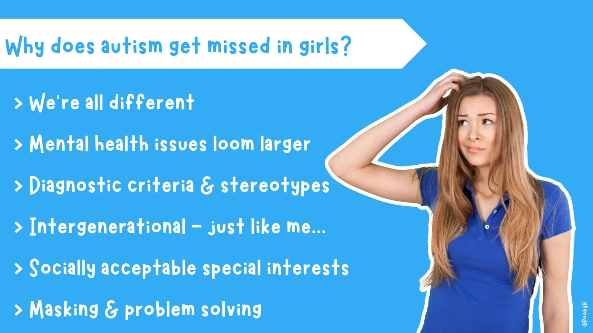 Autism in Girls - Slides from training session for school staff | PPT