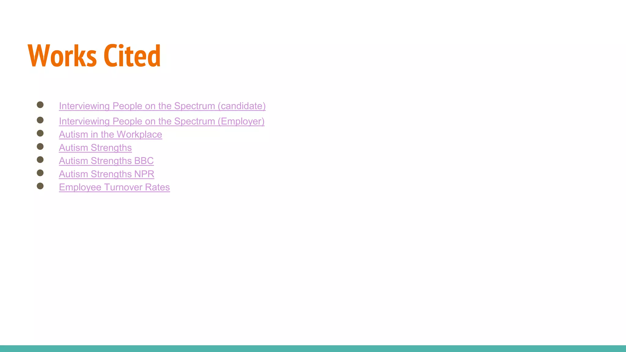 Autism in the workplace | PPTX