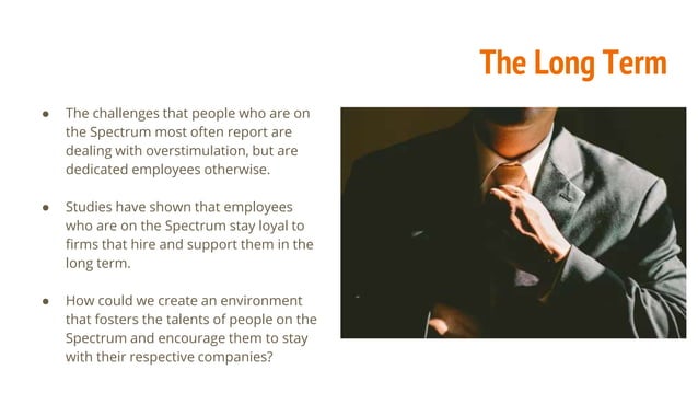 Autism in the workplace | PPTX