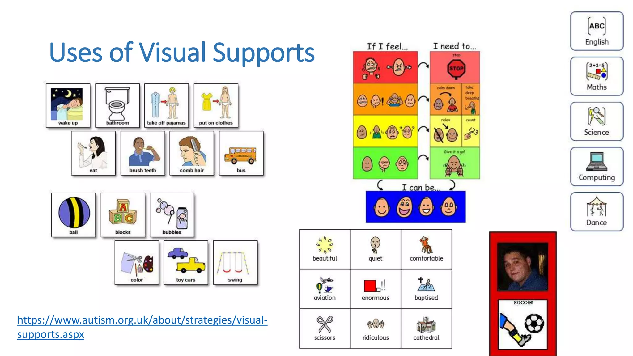 Autism: Makaton, Visuals and Timetabling | PPTX