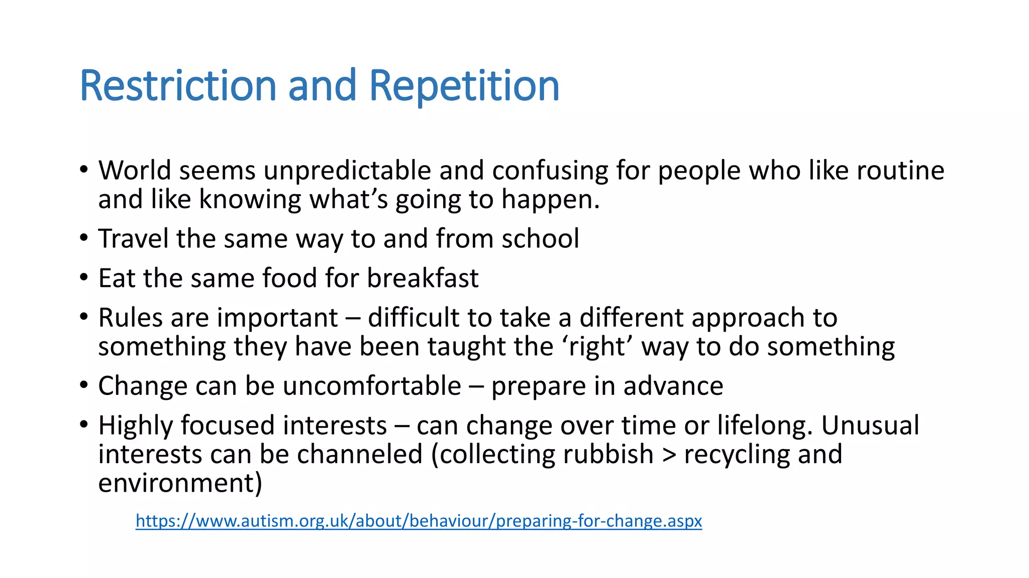 Autism: Makaton, Visuals and Timetabling | PPTX
