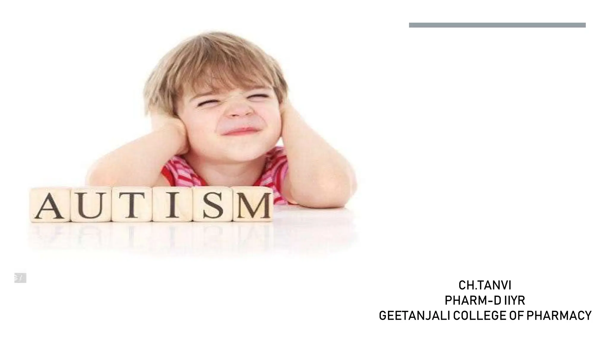 AUTISM SPECTRUM DISORDER: DEFINITION, ETIOLOGY, PATHOPHYSIOLOGY ...