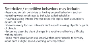 AUTISM SPECTRUM DISORDER: DEFINITION, ETIOLOGY, PATHOPHYSIOLOGY ...