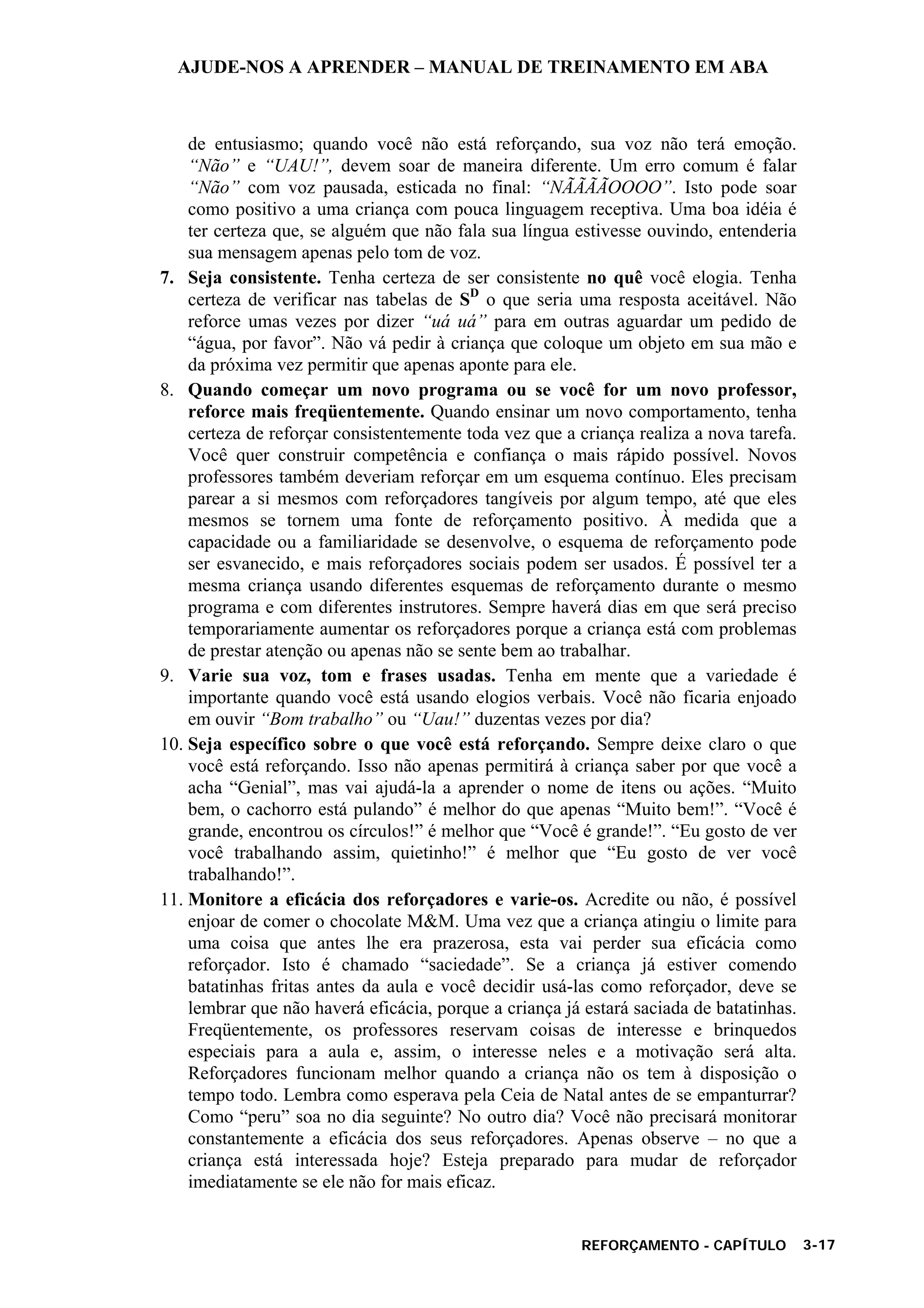 Manual ABA Autismo Ajude-nos a Aprender | PDF
