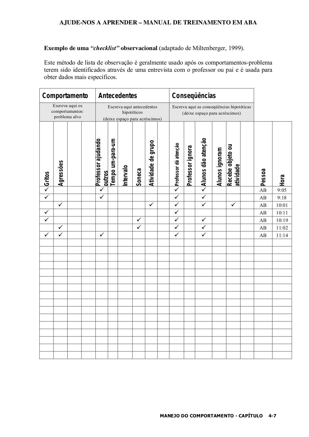 Manual ABA Autismo Ajude-nos a Aprender