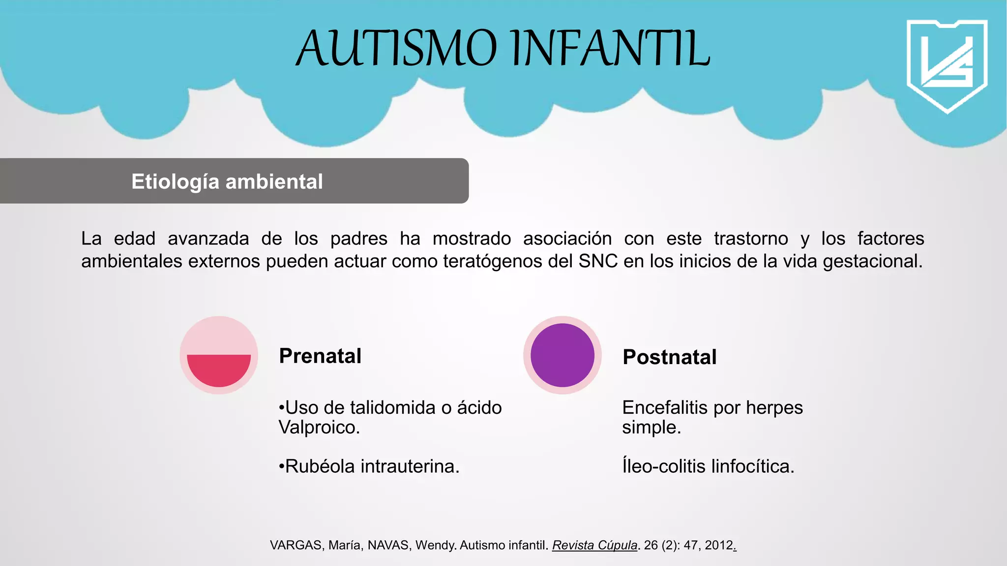 Autismo infantil | PPTX