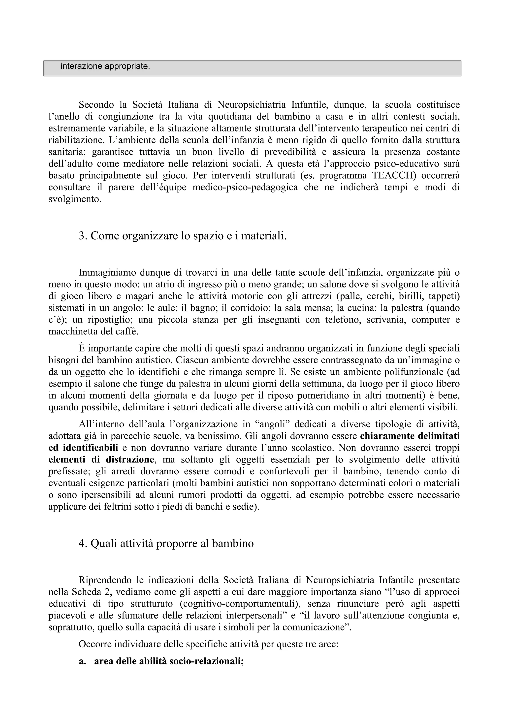 Autismo infanzia | PDF