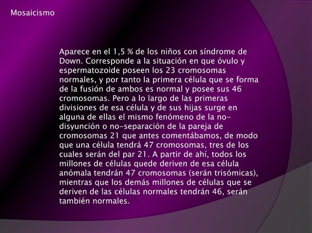 Autismo y sindrome de down | PPTX | Reproductive Health | Diseases and Conditions