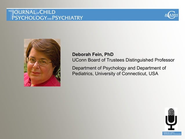 Optimal outcome in Autism | PPT