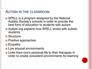 Autism pp | PPTX