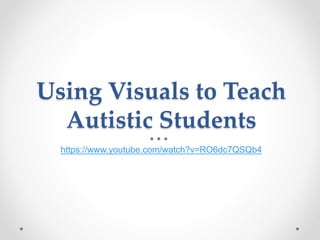 Autism presentation | PPTX