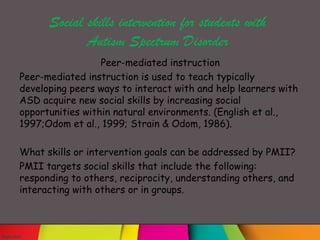 Autism presentation | PPT