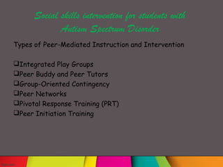 Autism presentation | PPT