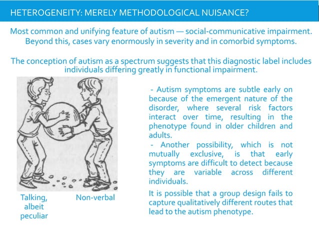 Infancy and autism: Progress, prospects, and challenges | PPT