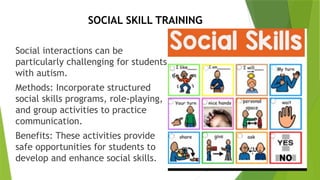 Overview of effective teaching strategies for children with Autism | PPTX