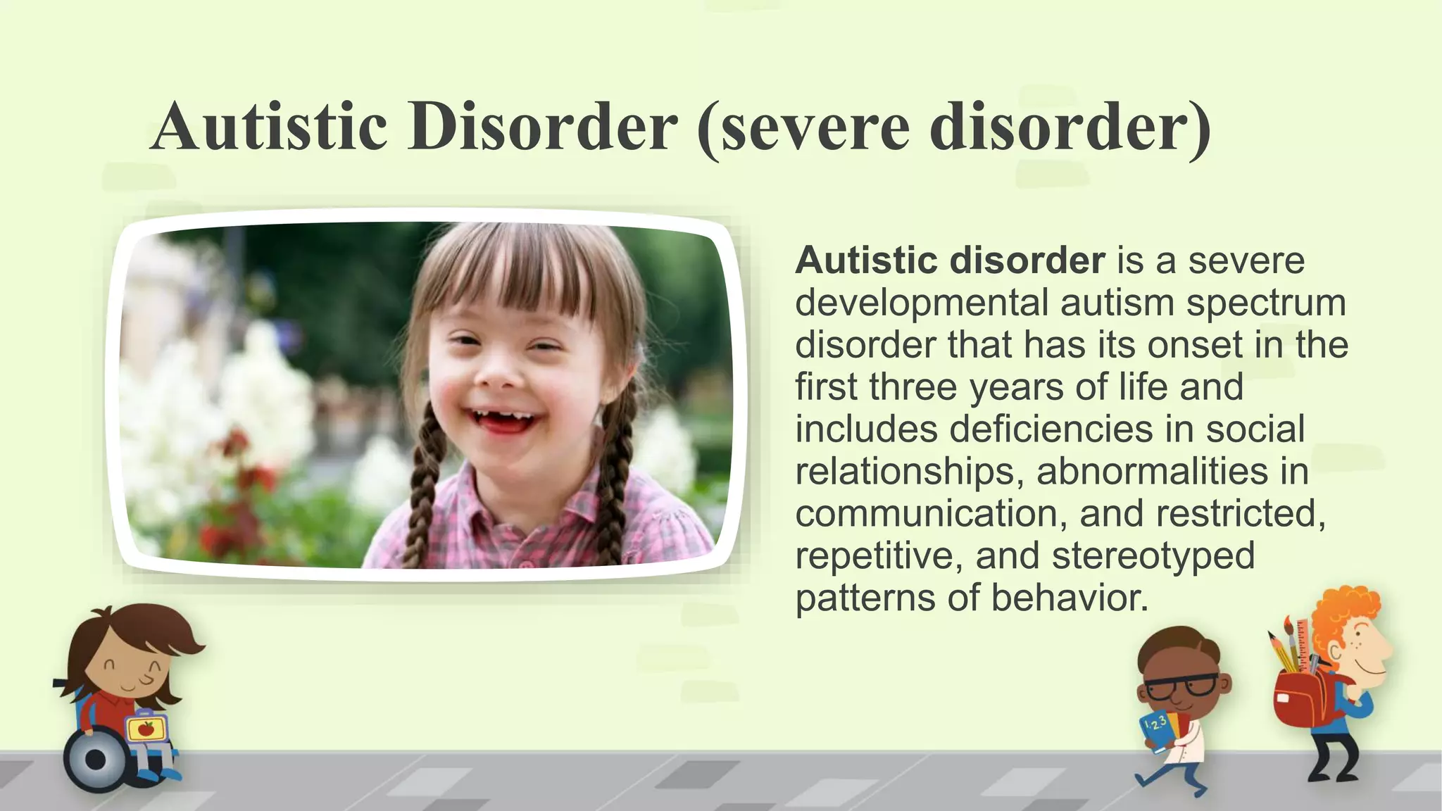 Autism Spectrum Disorder | PPTX