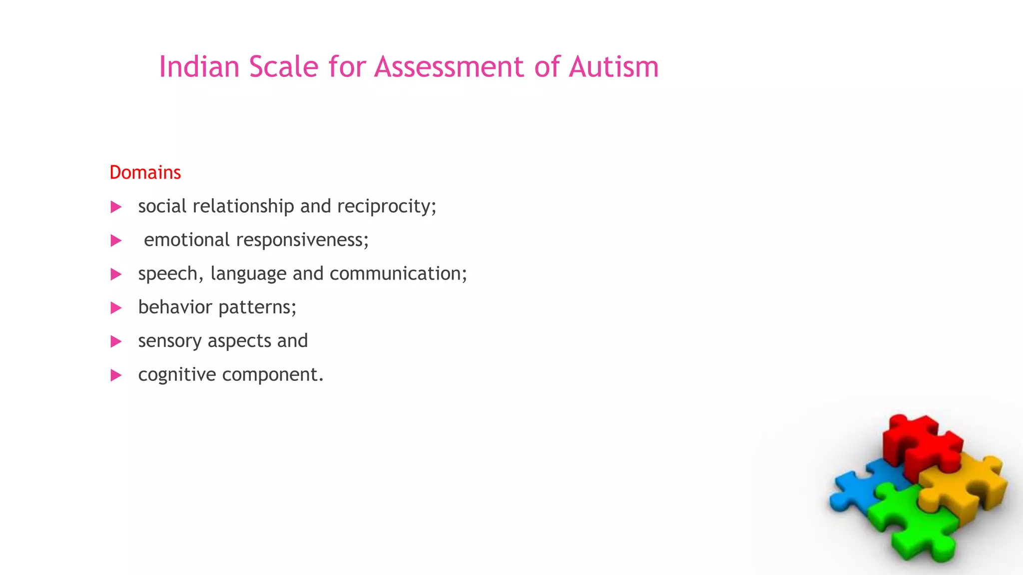Autism spectrum disorder | PPTX