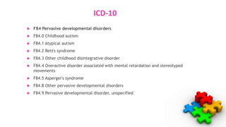 Autism spectrum disorder | PPTX