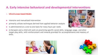 Autism spectrum disorder | PPTX